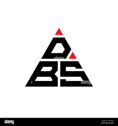 Dbs Triangle Letter Logo Design With Triangle Shape Dbs Triangle Logo Design Monogram Dbs