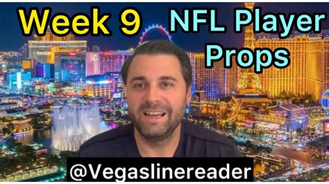 Nfl Week 9 Player Prop Bets Sports Betting Expert Youtube