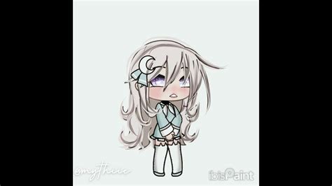 обработка гача лайф волосы глаза и одежда Youtube