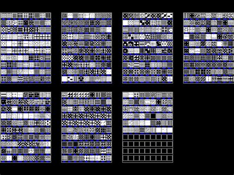 Texture Collection For Autocad In Pat 123 Mb Cad Library