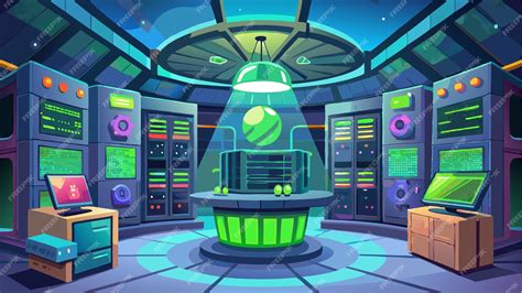 Mesmerizing Greenlit Supercomputer In A Stateoftheart Data Center