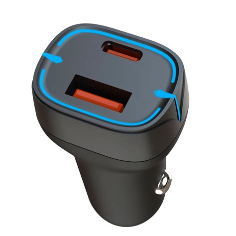 Xo Cc Usb C Billader Pd Qc W Xusb A Xusb C Svart Kr Gratis Frakt