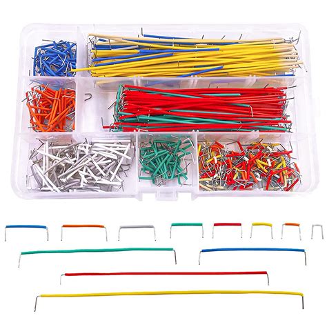 560 Pcs Mcigicm Breadboard Jumper Wire Cables For Arduino 14 Vaules 2 125 Mm