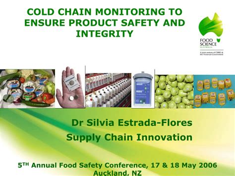 Pdf Cold Chain Monitoring To Ensure Product Safety And Integrity
