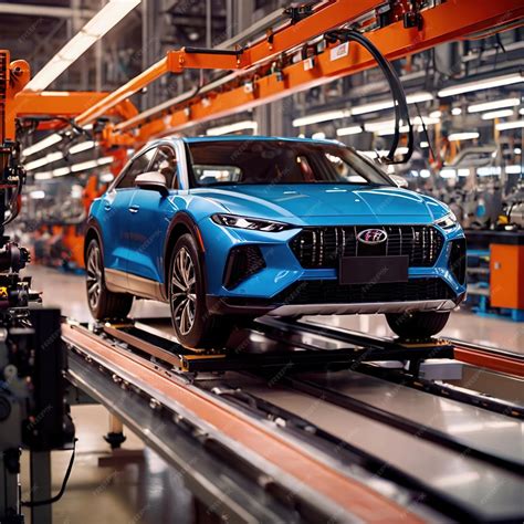 Premium Photo Car Production Manufacturing Industry On Automated