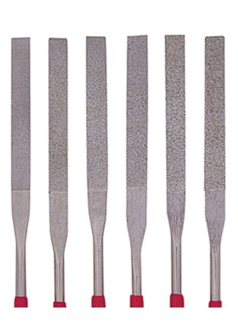 Diamond Flat File Set 40 60 150 240 400 600 Marks Miniatures