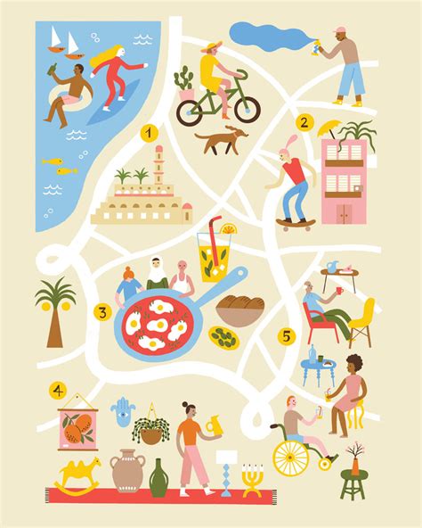 Pin On Illustrated Map