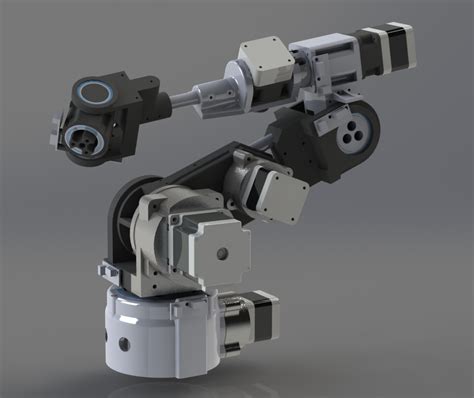 3d Printed 6dof Robotic Arm