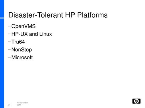 Ppt Using Openvms Clusters For Disaster Tolerance Powerpoint