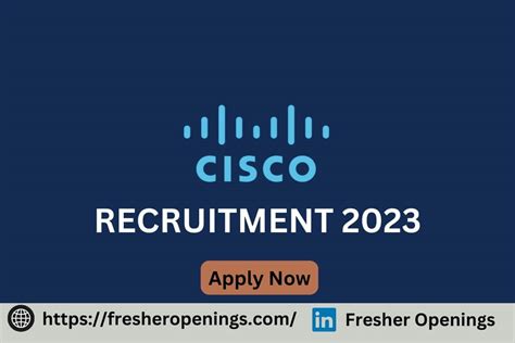 CISCO Career Jobs 2023 I Hiring Software Engineer Interns I