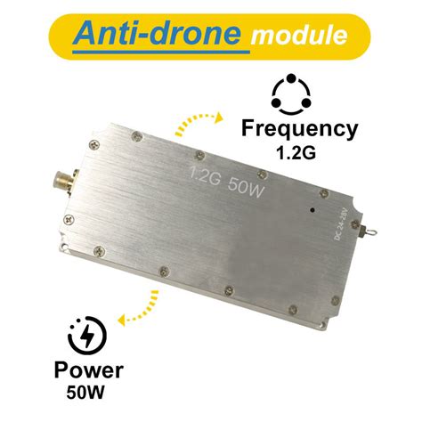 1 2g 1164 1250mhz 50w Customized Portable Rf Power Amplifier Module With Rs485 Communication For