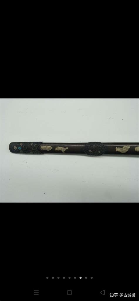 七星宝剑，做工精致，剑鞘铜鎏银，镶嵌宝石 知乎
