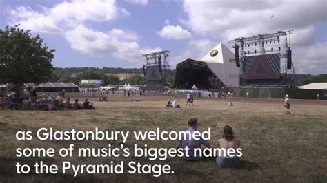 Glastonbury Sees Performances By Rick Astley Lewis Capaldi Lizzo And