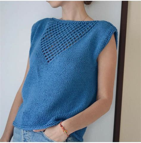 Пин от пользователя Olena Prykhodko на доске Треба звязати Вязаные топы Модели вязаных