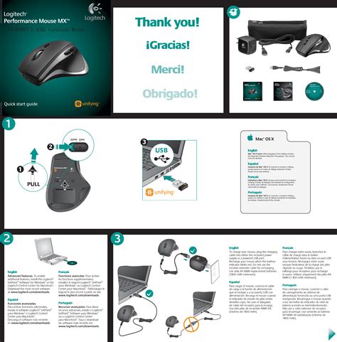 Logitech Far East Mr0007 2 4ghz Cordless Mouse User Manual 620 001395 Borneo Front