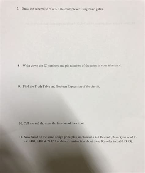 Solved Lab Objectives To Understand Multiplexers Chegg