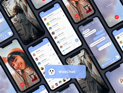 Chat App Ui Kit With Audio And Video Features Media Sharing And