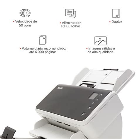 Scanner Kodak S2050 Duplex 50ppm Mapel Store Soluções Em Tecnologia De Impressão
