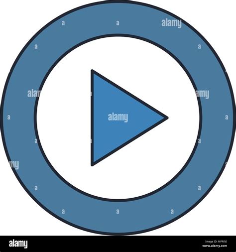 Media Player Button Icon Stock Vector Image Art Alamy