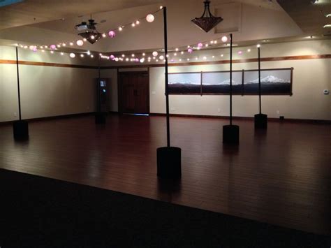 String Light Pole Stand With Tank Base Freestanding Portable Strin String Lights Inside