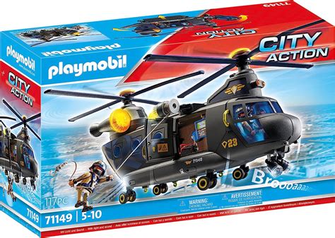 PLAYMOBIL City Action 71149 SWAT Rettungsflugzeug Ab 5 Jahren Amazon
