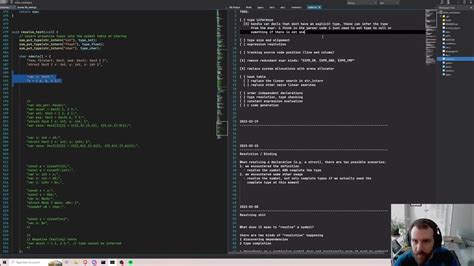 Programming A Compiler In C Resolving Statements Youtube