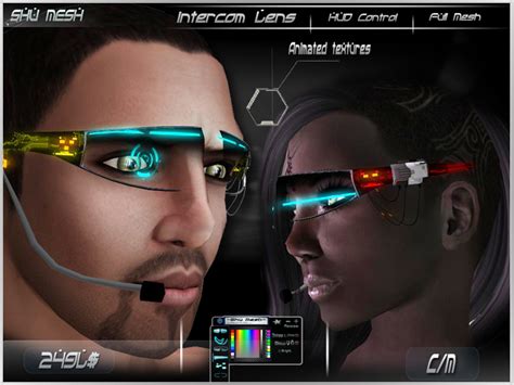 Second Life Marketplace Intercom Lens Shu Mesh