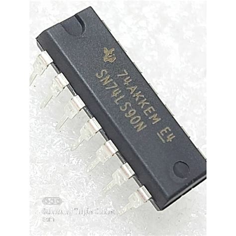 74LS90 IC 7490 DIP 14 廠牌 生產批號隨機出貨 訂單金額滿50元才出貨 不含運費 蝦皮購物