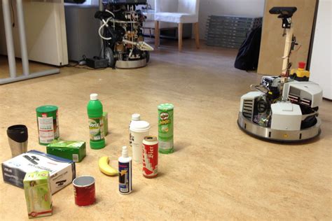Robot Observing A Cluttered Scene Of Objects Download Scientific Diagram