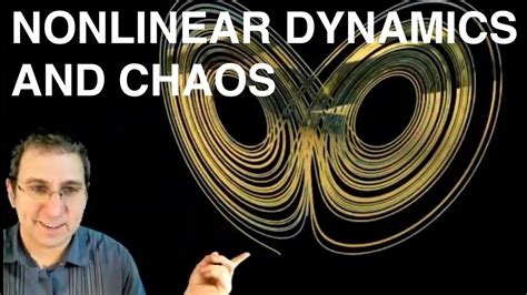 Nonlinear Dynamics And Chaos Introduction Lecture 1 Of A Course Youtube