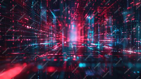 Premium Photo Quantum Computing Innovation Intricate Qubit Arrangements In Hightech Quantum Lab