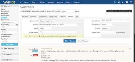 Feature Spotlight Ticket Closure Controls Whmcs Blog