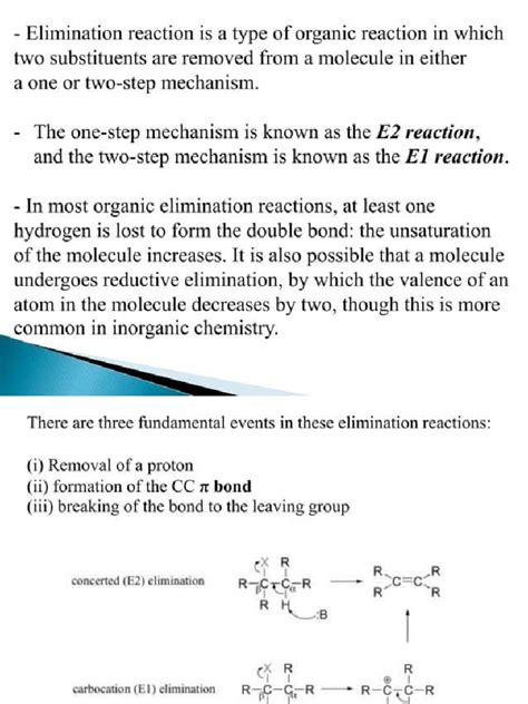 E1 E2 Reaction Pdf