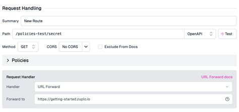 Step Setup A Basic Gateway Zuplo Docs