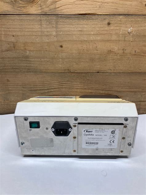 Sds Kerr Optimix 100 Dental Amalgamator Mixing System Sn 15026554