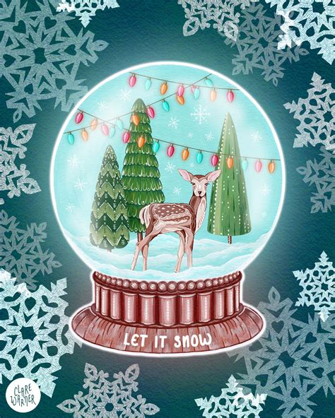 Animated Snow Globe Behance