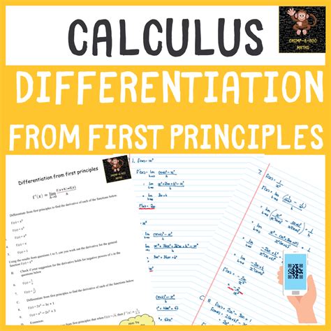 Master Calculus Differentiation First Principles And Power Of X