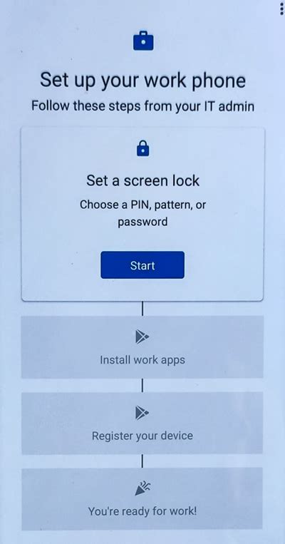 Intune에서 Android Enterprise 완전 관리형 디바이스에 디바이스 암호 설정을 할당하기 위한 팁 Intune