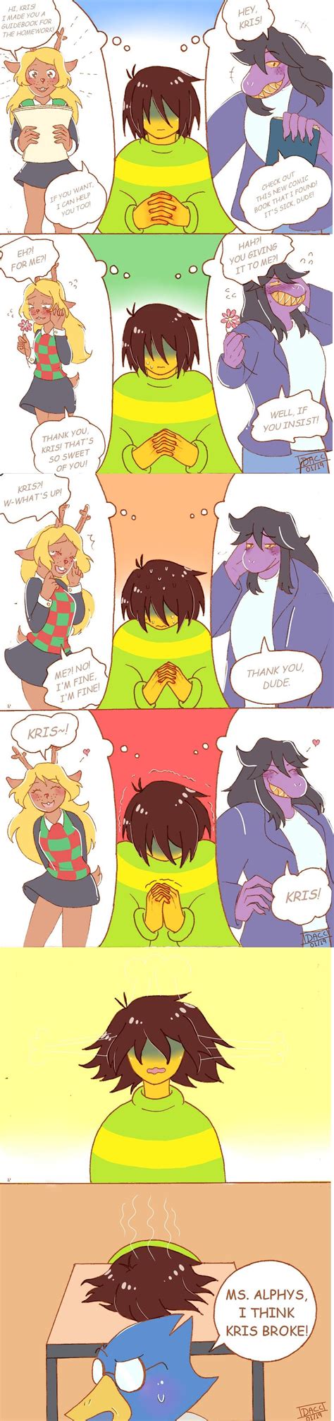 Crushs Crisis Kriss Crisis Deltarune Undertale Funny Undertale