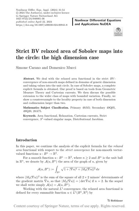 Strict Bv Relaxed Area Of Sobolev Maps Into The Circle The High