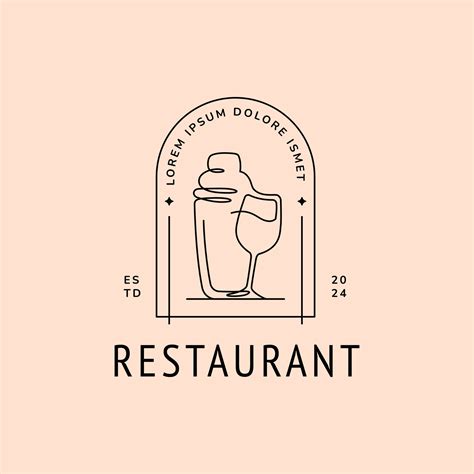 Bar Logo Design Template Vector Illustration 41139341 Vector Art At