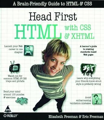 Buy Head First Html With Css Xhtml Book Online At Low Prices In India Head First Html With