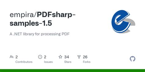 Pdfsharp Samples Program Cs At Master Empira Pdfsharp Samples Github