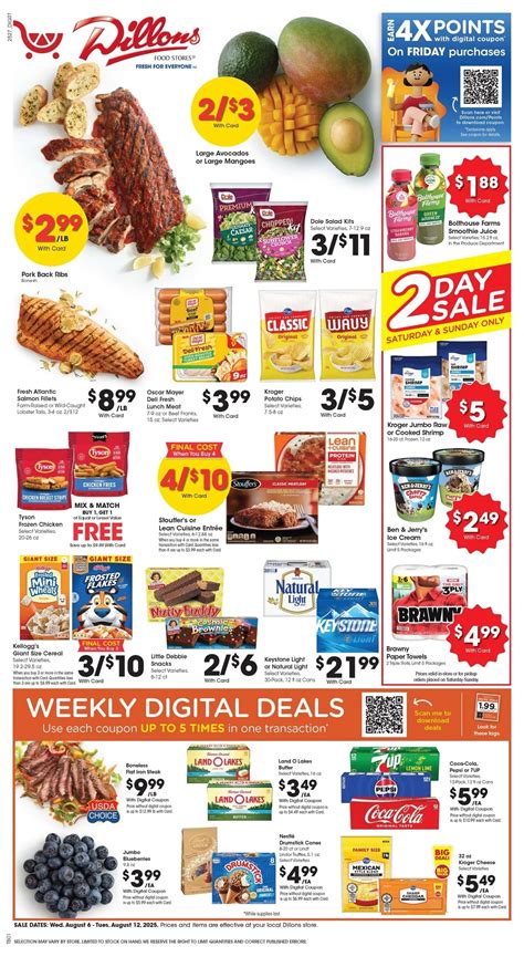 Dillons Food Stores Weekly Ad Aug 27th Sep 2nd 2025 Weekly Flyers