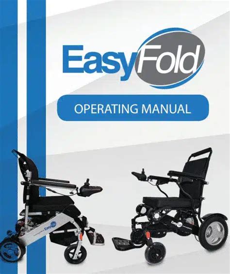 EasyFold Manuals | Mobility 1st