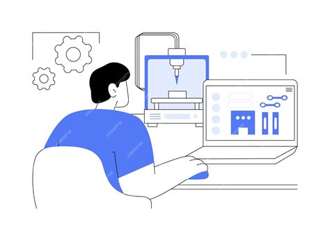 Premium Vector 3d Printing Slicing App Abstract Concept Vector