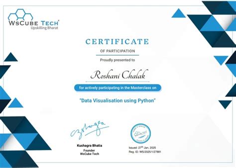 Roshani Chalak On Linkedin Wscubetech Python Datavisualisation
