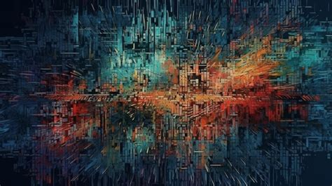 Premium Ai Image A Vibrant Abstract Background With A Playful
