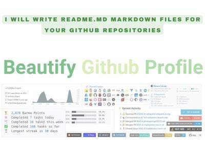 Beautiful Markdown Files For Your GitHub Repositories Upwork
