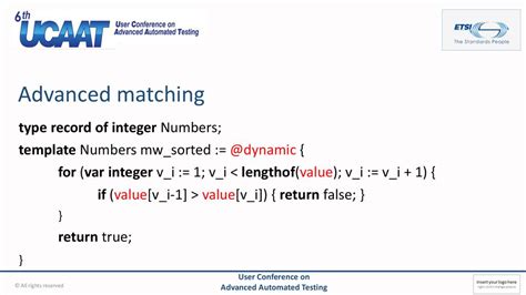 Object Oriented Features Of Ttcn 3 Ppt Download